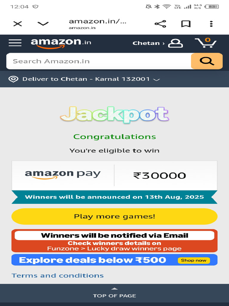 Amazon Jackpot | PDF