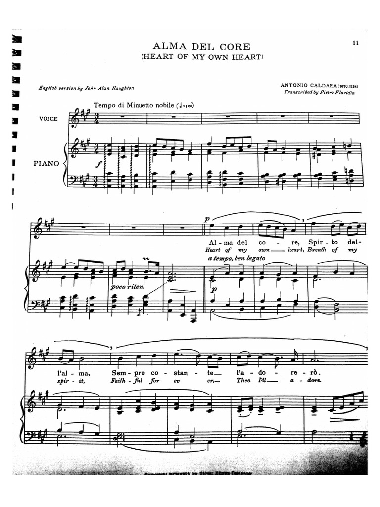 Alma Del Core | PDF