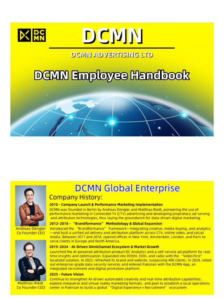 DCMN Employee Handbook | PDF