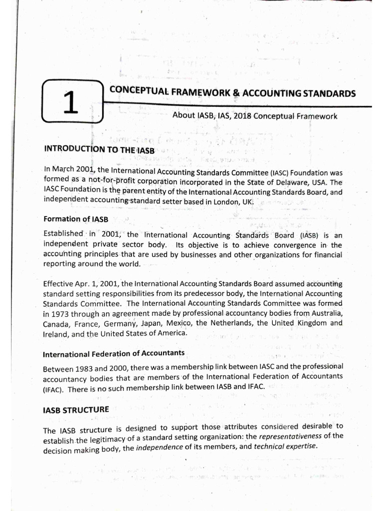 Chapter 1 CFAS | PDF