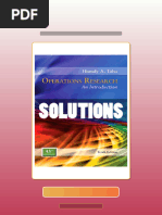 Operations Research An Introduction 10th Edition Taha | PDF | Science