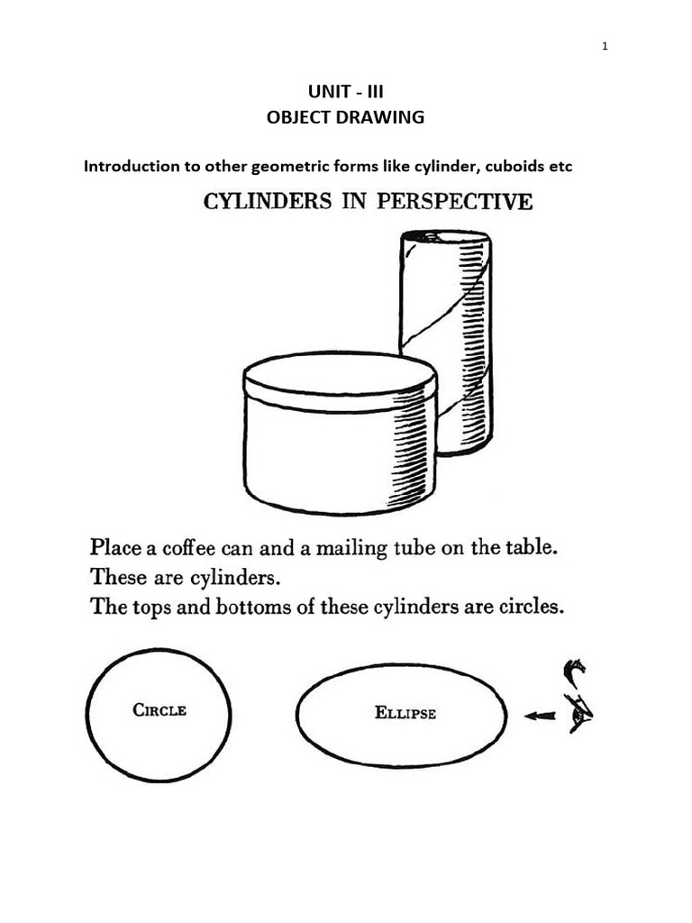 DDV UNIT-III Ellipse - Drawing | PDF