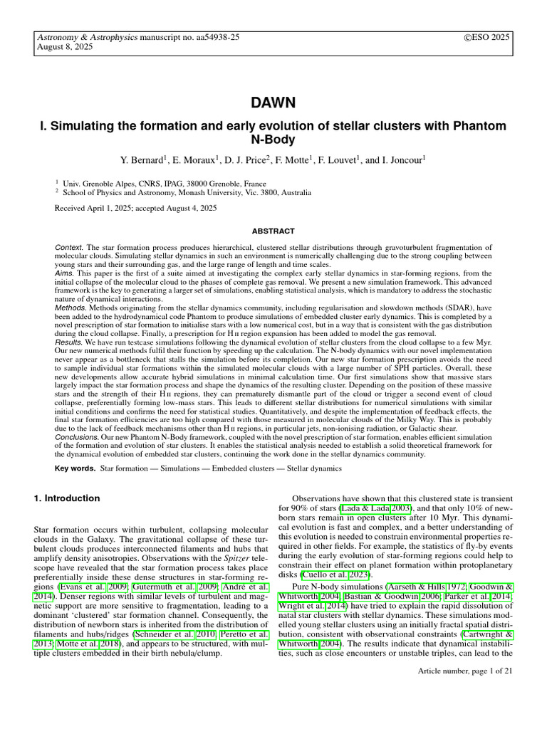 Simulating Stellar Cluster Formation | PDF | Star Formation | Stars