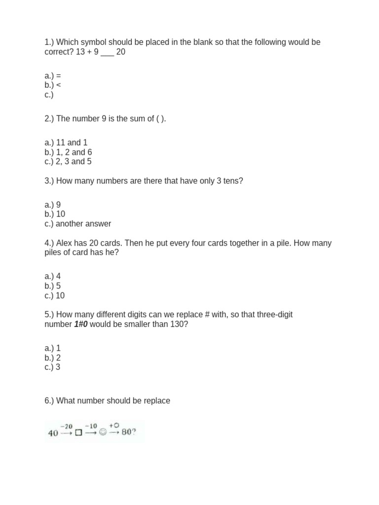 Grade 2 MTAP Reviewer with Answers | PDF