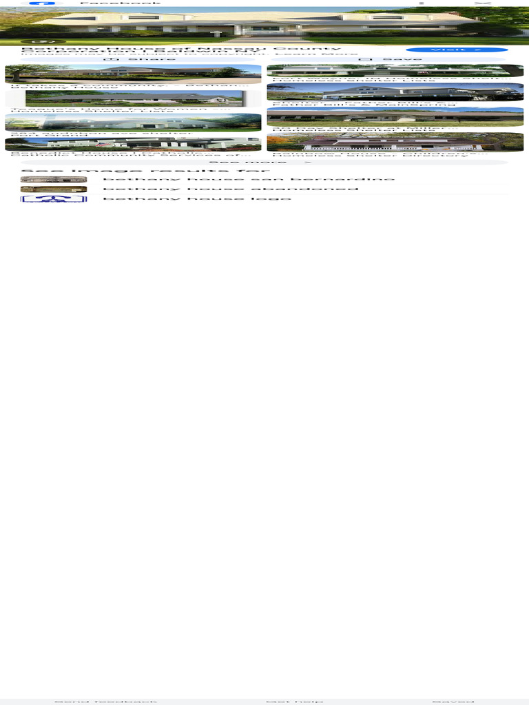 Bethany House Locations Overview | PDF
