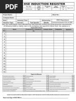 Induction Form | PDF