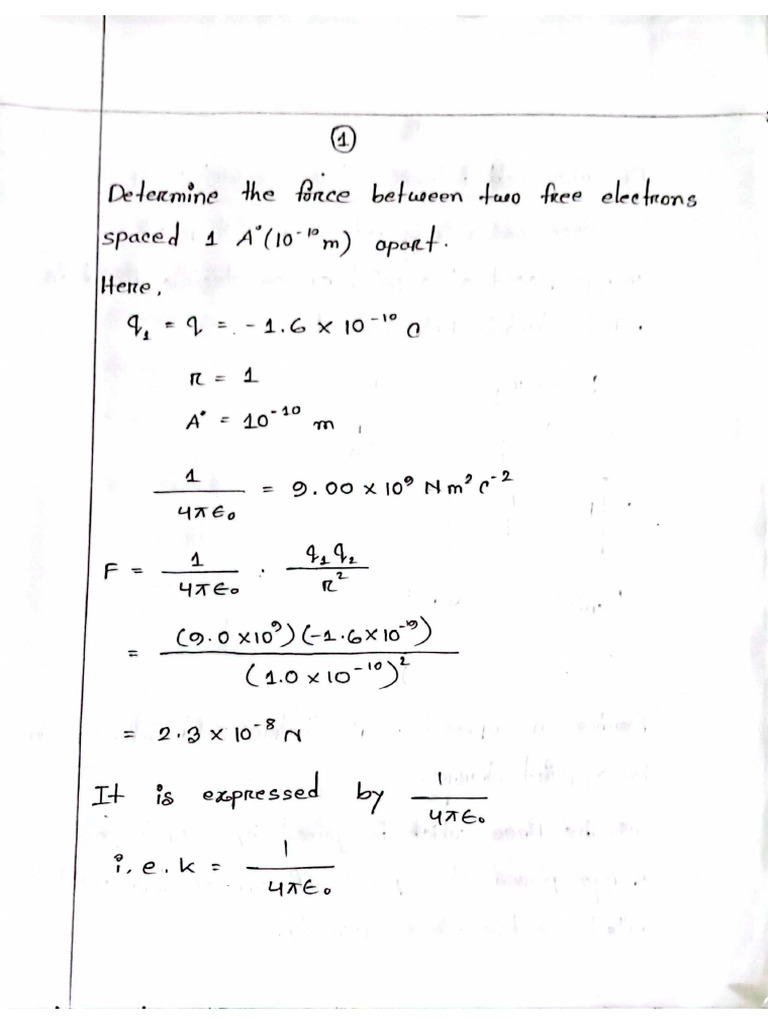 Physics Assignment | PDF
