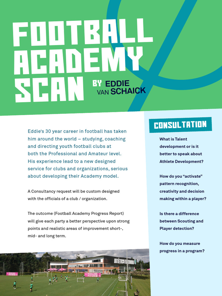 Eddie Van Schaick: Football Academy Insights | PDF | Cognition | Psychology