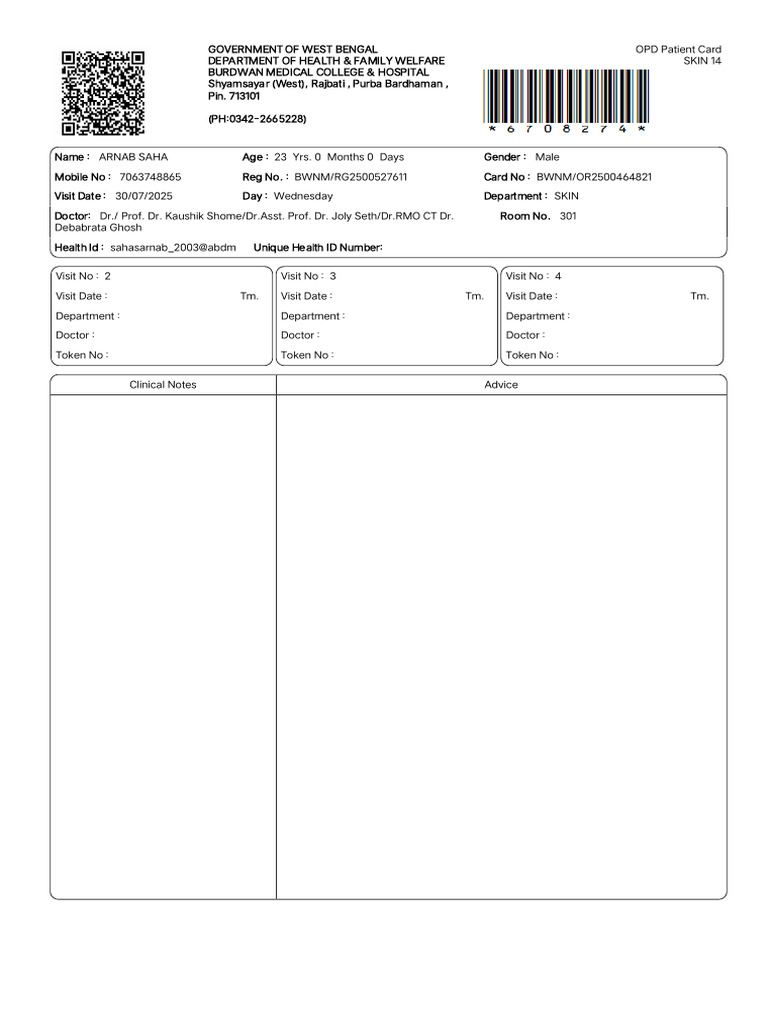 Onlinehmis - Wbhealth.gov - in OPDNewPatientReport - Aspx | PDF