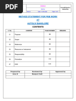 Roof Sheeting Installation Method Statement | PDF | Crane (Machine) | Roof