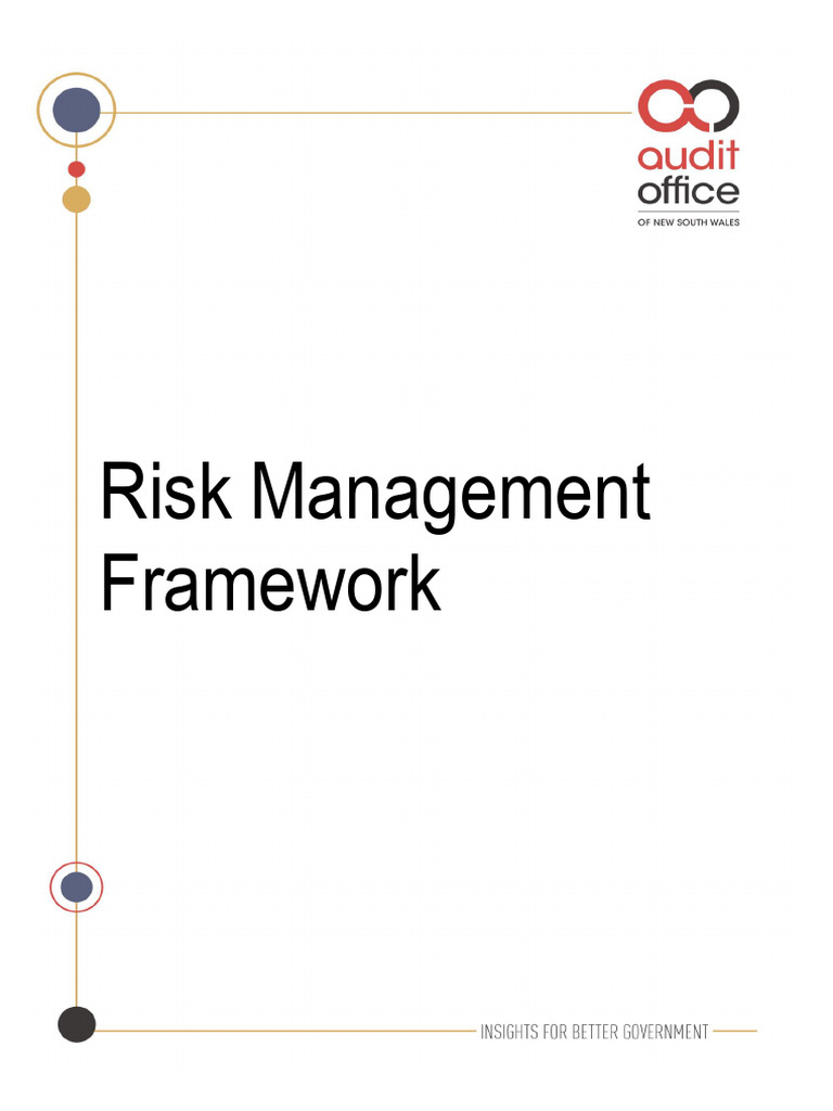 Risk Management Framework Pdf Risk Risk Management 0543
