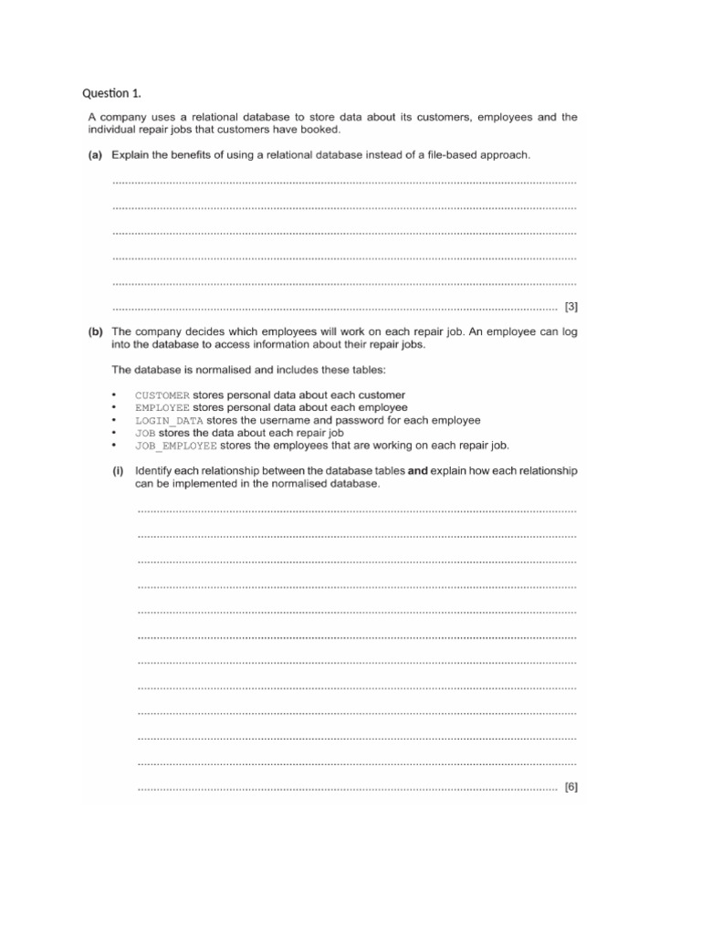 As Database Practice Exercises | PDF