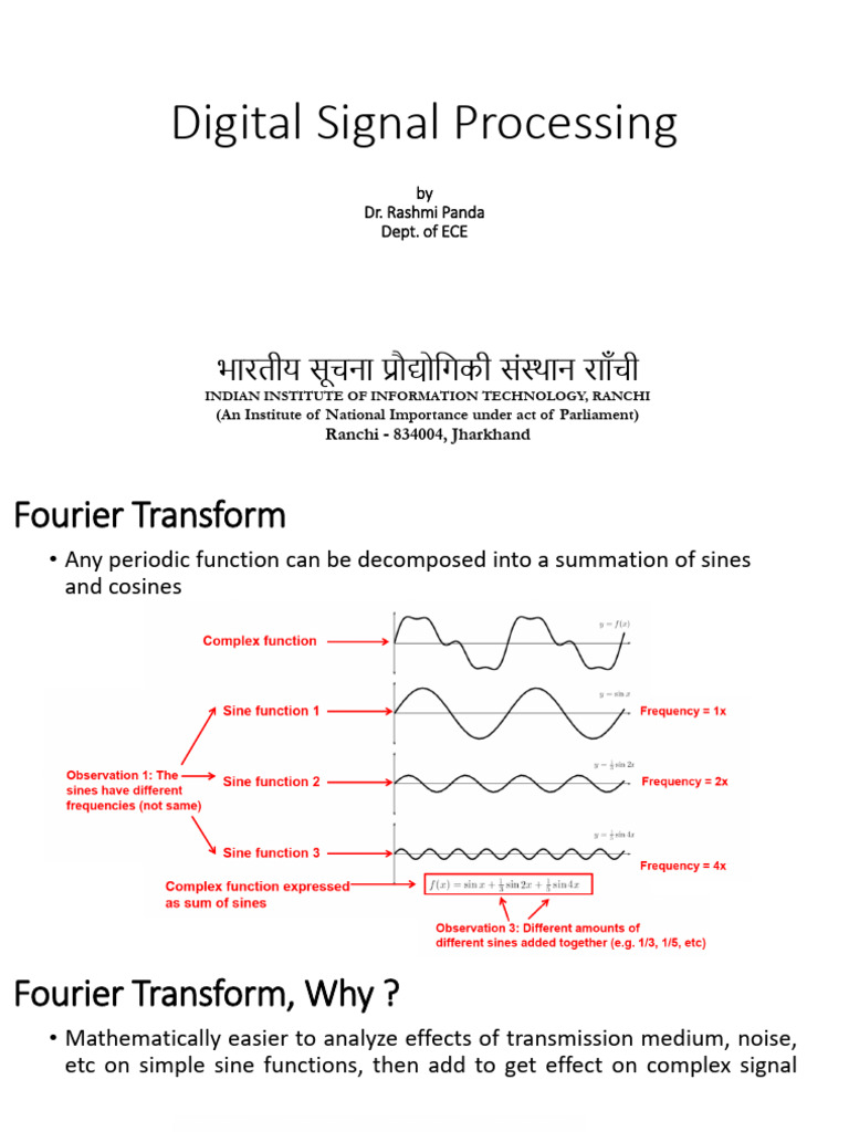 FFT 2025: DFT vs FFT Explained | PDF | Discrete Fourier Transform ...
