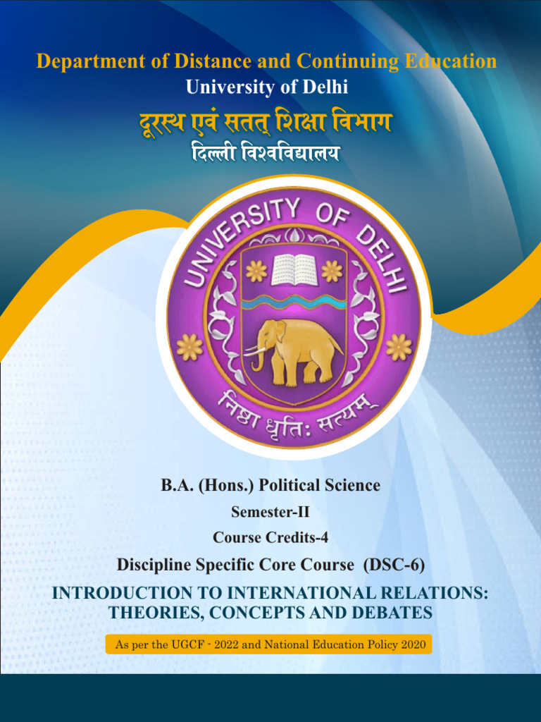 International Relations Course Syllabus | PDF | International Relations ...