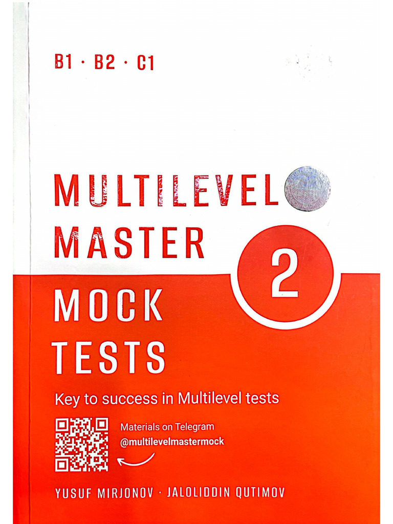 Multi-Level Master Mock 2 - Cambridge School | PDF