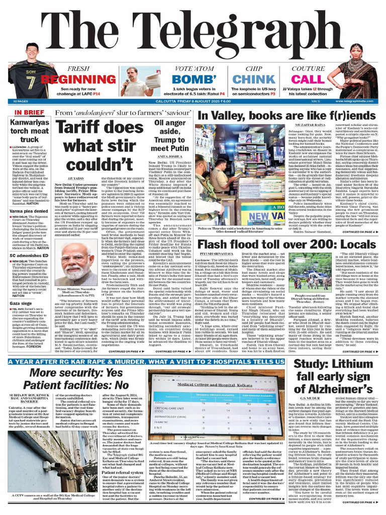 The Telegraph t1+ t2 08-08 | PDF