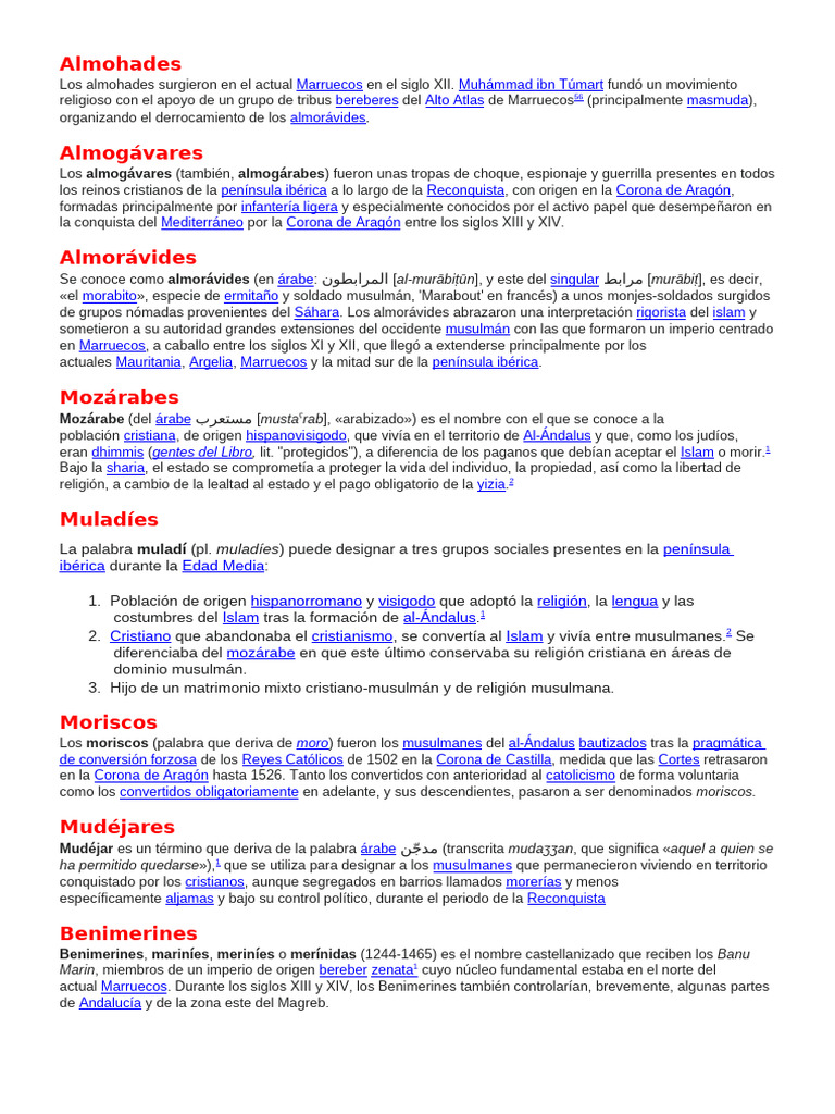 Cristianos en la perspectiva musulmana | PDF | Al Andalus | Religiones ...
