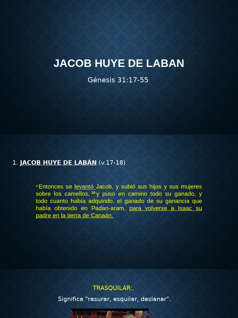 Jacob Huye de Laban | PDF | Jacob