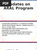 Aral Srra-Orientation | PDF | Audit | Learning