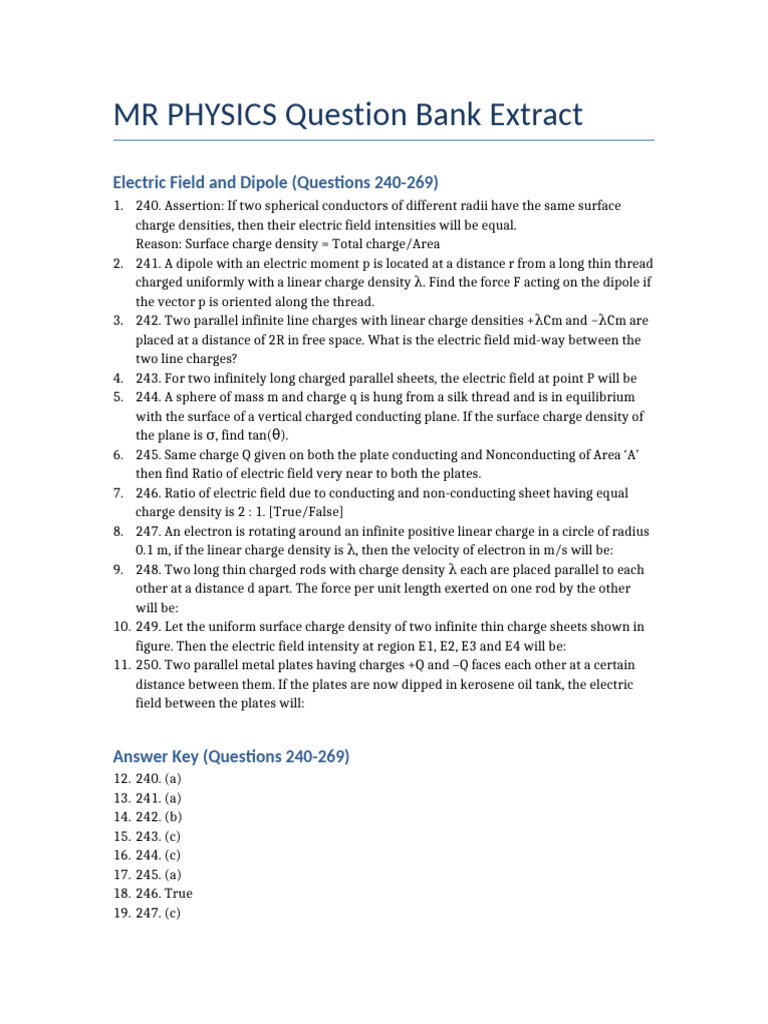 MR Physics Questions | PDF