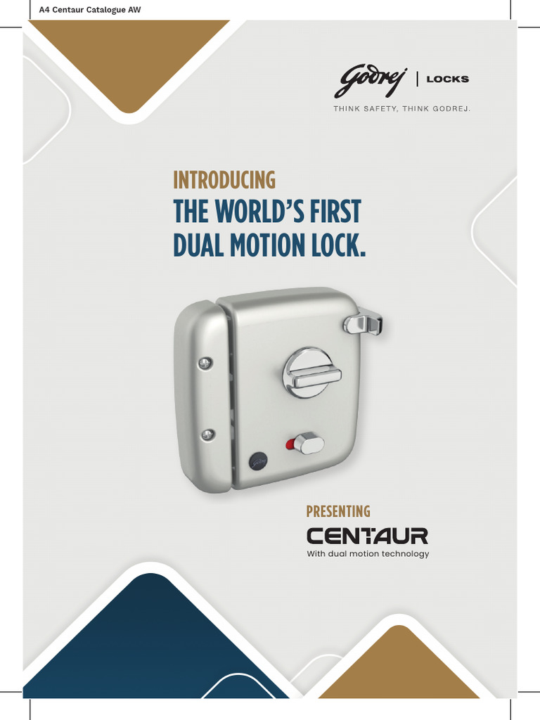 Centaur Lock Catalogue C41ab279b3 | PDF