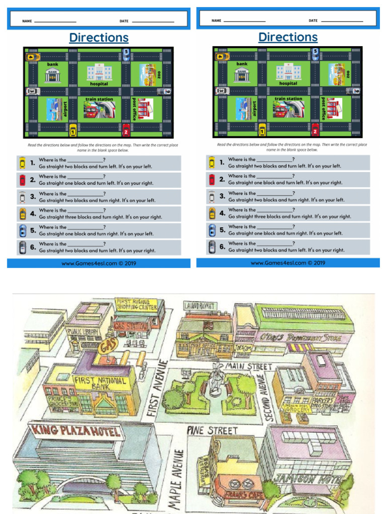 Giving Directions | PDF