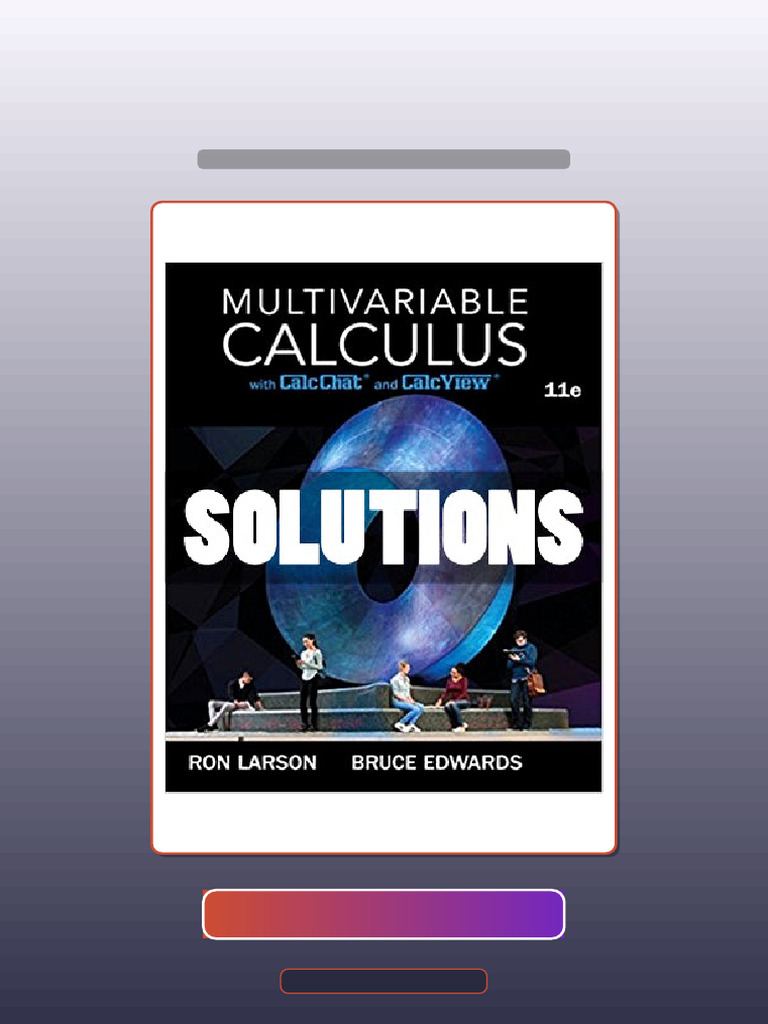 Multivariable Calculus 11th Ed Larson eBook and TestBank Bundle ...