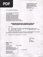 Revised CGHS Surgery Rates | PDF | Medical Procedures | Surgery
