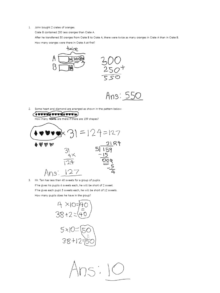 Year 7 Maths Problem Solving Worksheets | PDF