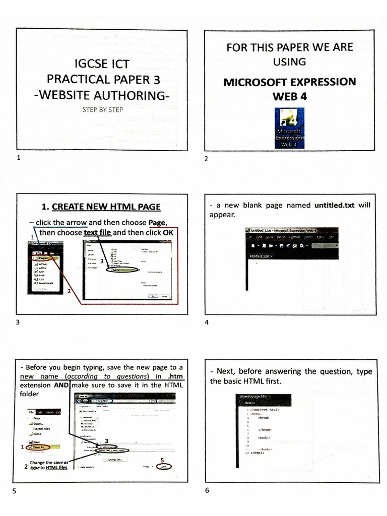 Web Authoring (Step by Step) | PDF