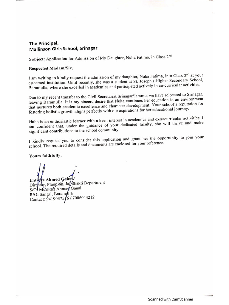 Mallinson Girls School Nuha | PDF