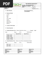 Bus Duct Testing Procedure Guide | PDF | Duct (Flow) | Electrical ...