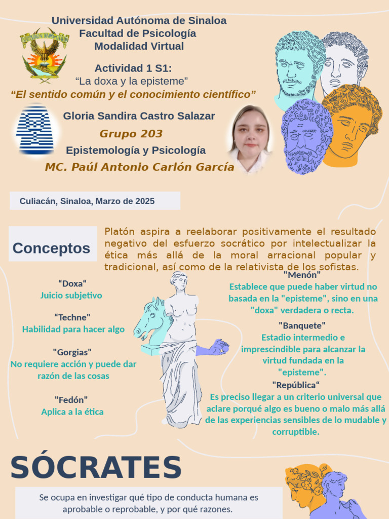 La Doxa y La Episteme | PDF | Platón | Moralidad