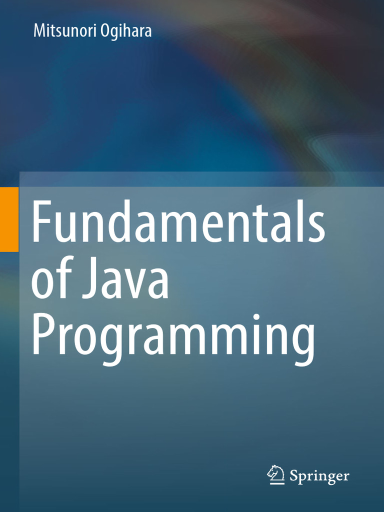 Read - Ogihara - Fundamentals of Java Programming | PDF | Java Virtual Machine | Java ...