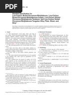 ASTM B333 Ni-Mo Plate | PDF | Sheet Metal | Engineering Tolerance