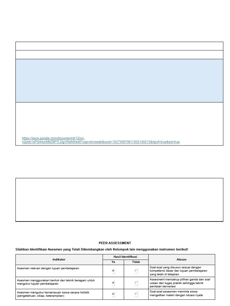LK Modul 4 KP4 Asesmen PM | PDF