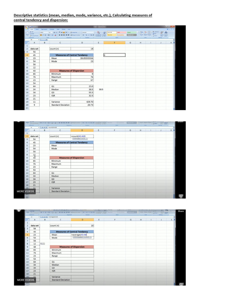 Statistical Tools | PDF