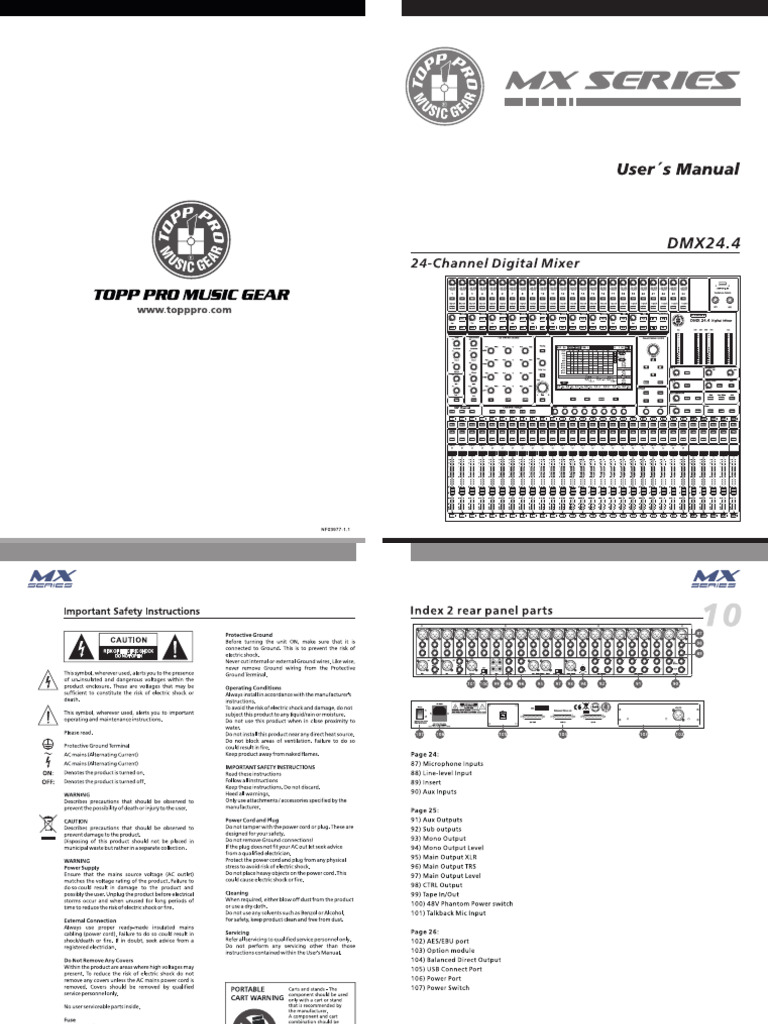 DMX 24.4 Topp Pro - v1.1 | PDF