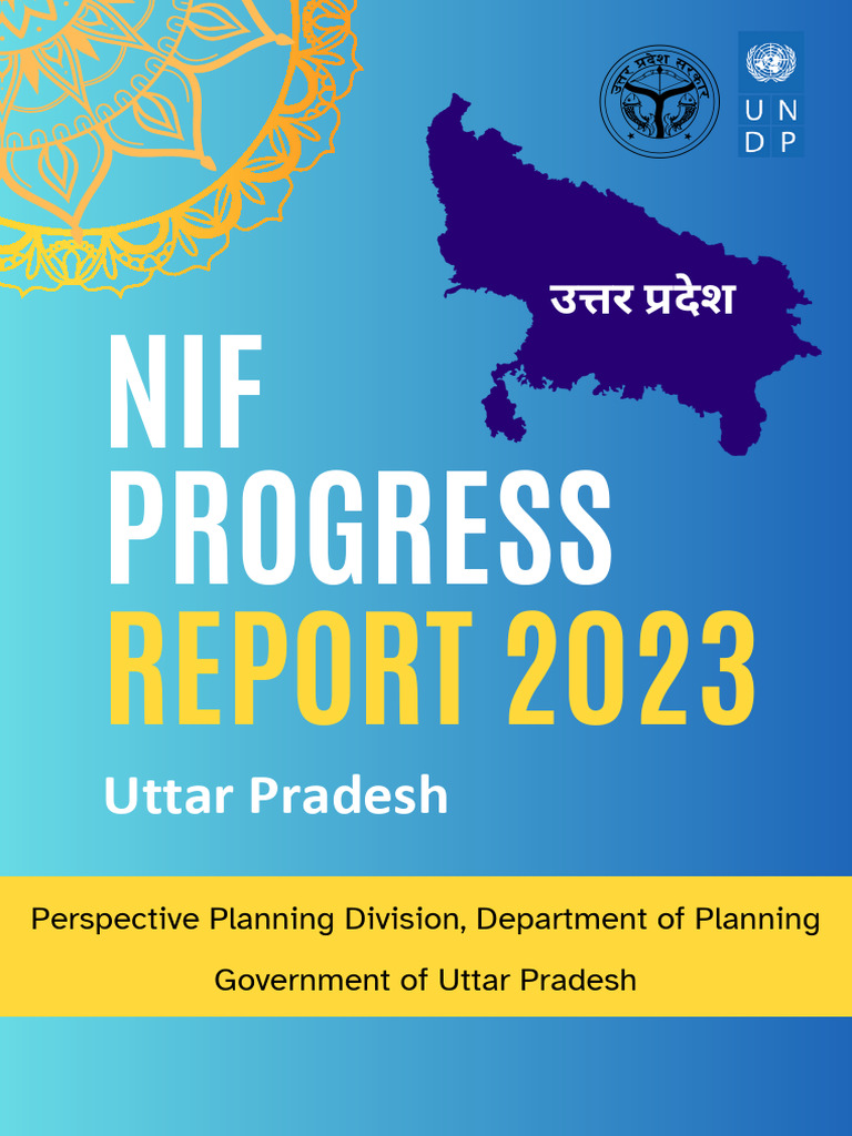 UP National Indicator Framework Report 2023 | PDF | Disaster Risk ...