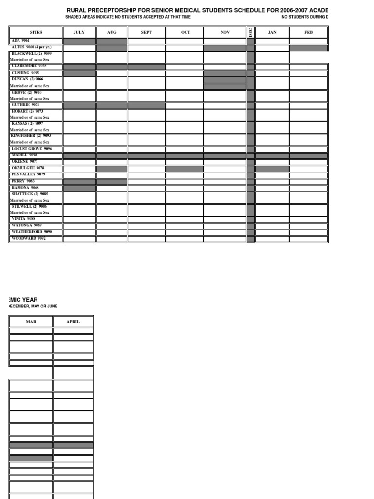 Rural Schedule 11-12 | PDF