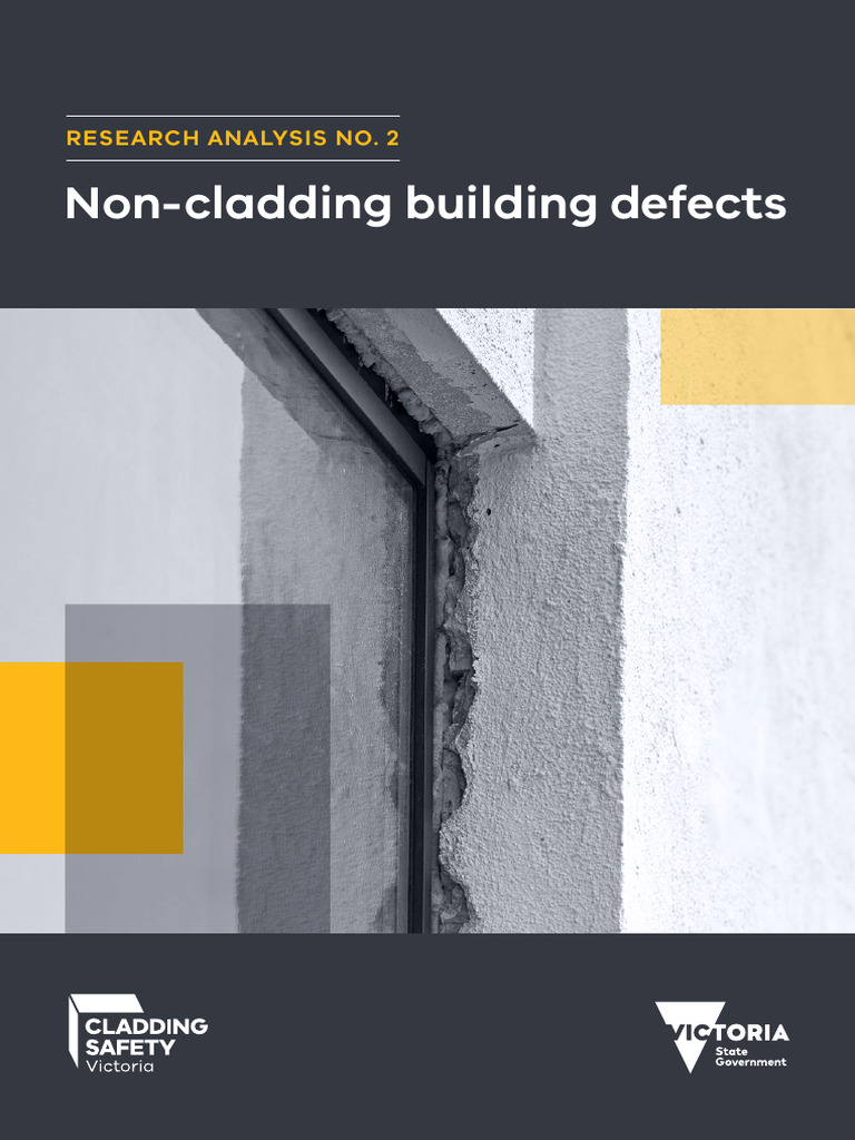 Research Analysis Non Cladding Building Defects | PDF | Wall | Risk