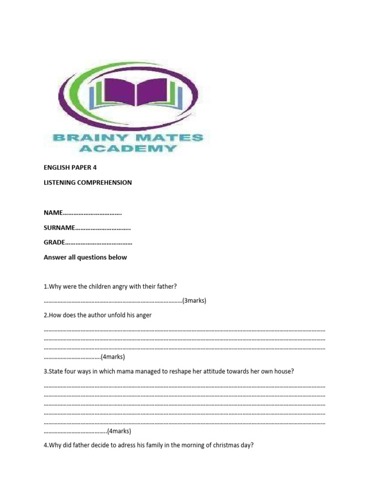 English Pp4 Jce | PDF