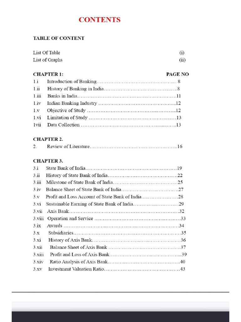Research Project Sem 3 Camparative Study of Financial Statements of ...