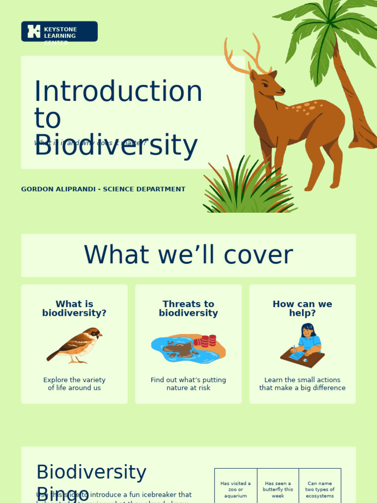 Introduction To Biodiversity Lesson For Middle School | PDF | Coral ...