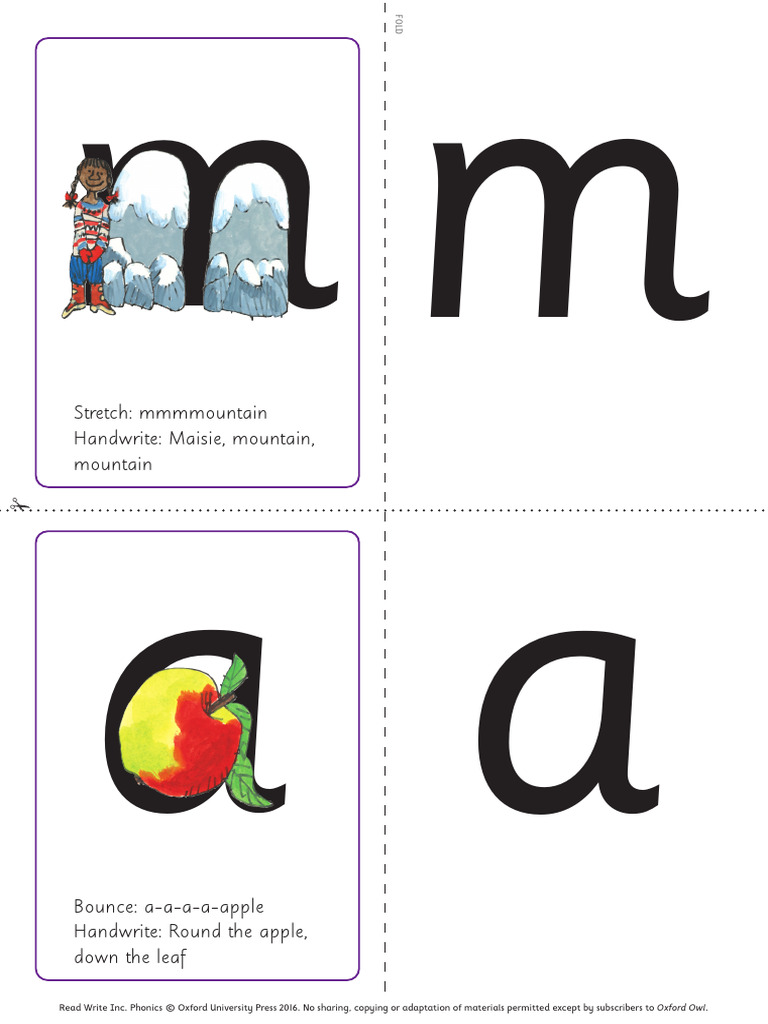 RWI Phonics Sounds Dictation Guide | PDF