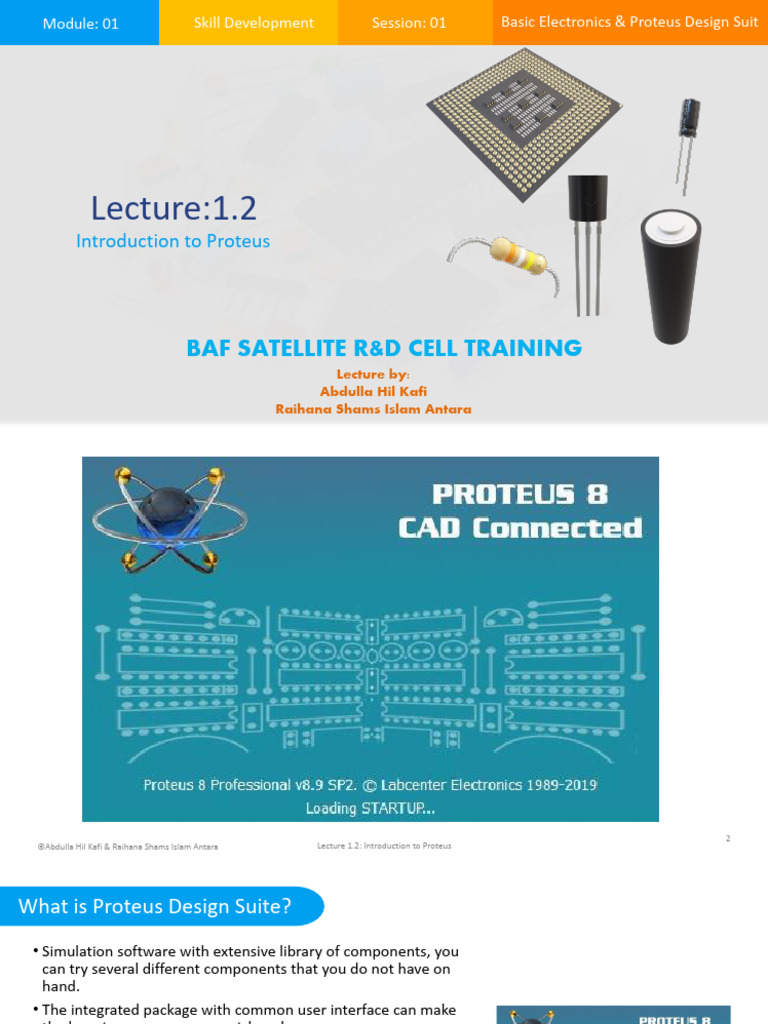 1.2 - Introduction To Proteus | PDF | Graphical User Interfaces ...