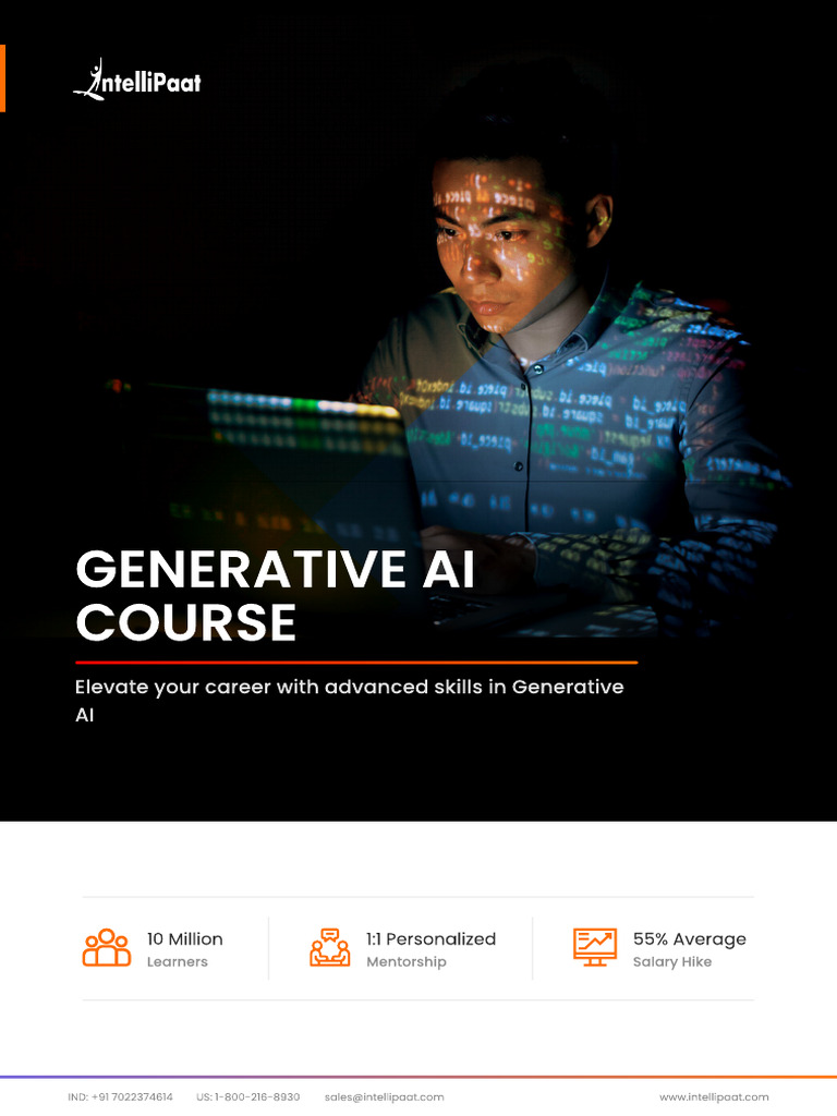 Generative AI Program – IHUB IIT Roorkee & Microsoft (Intellipaat) | PDF | Artificial ...