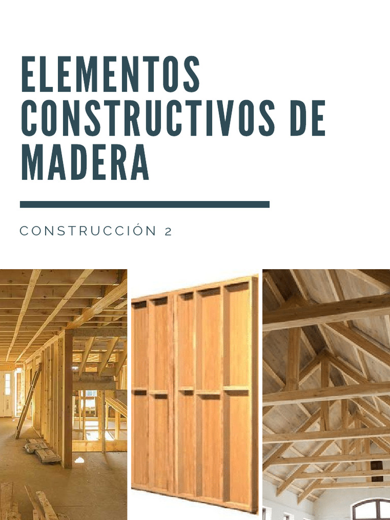 Elementos Constructivos_Marinés Peláez 201900652 | PDF | Braguero | Aislamiento térmico