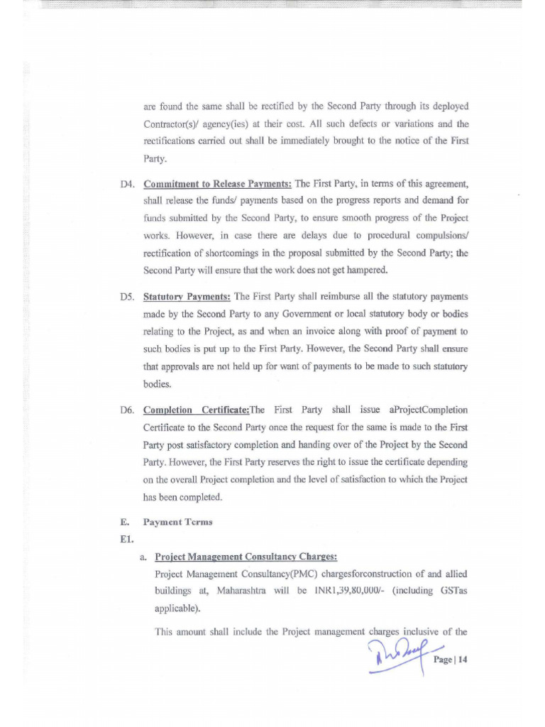Page No-14 MoA DMER-HSCL | PDF