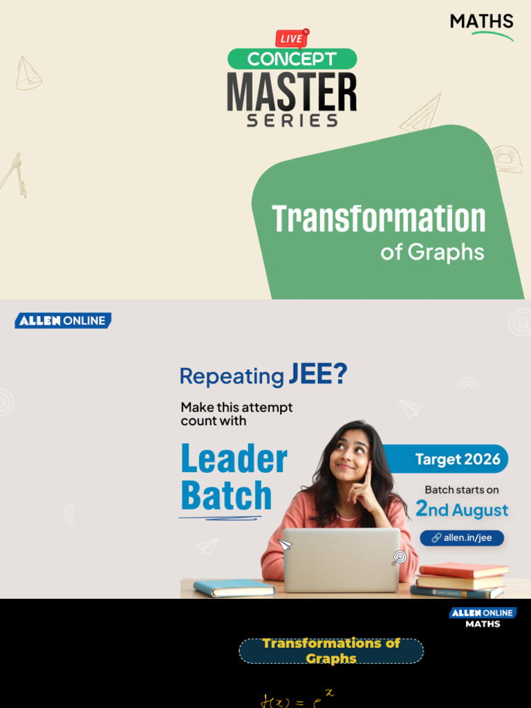 Transformation of Graphs | PDF | Elementary Mathematics | Geometry